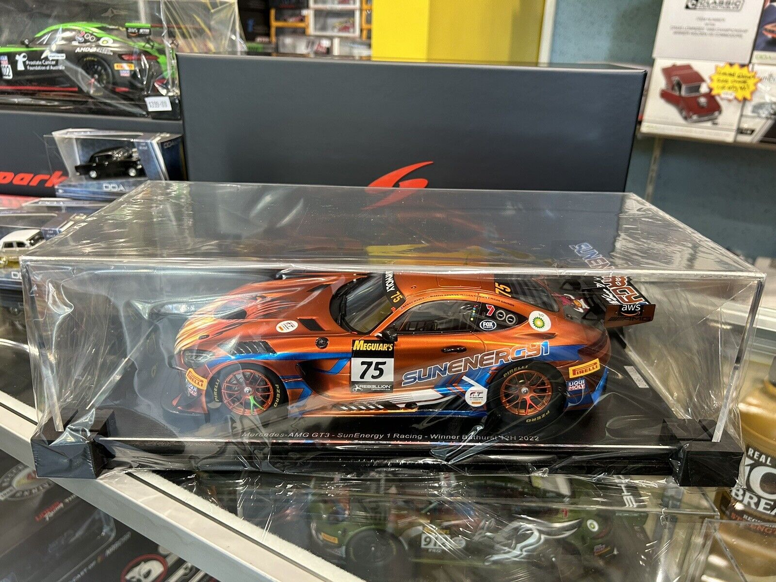 1:18 2022 Bathurst 12 Hour Winner Sun Energy 1 Mercedes AMG Gounod/Hab ...
